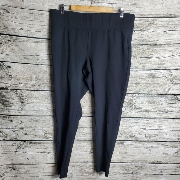 torrid | Pants & Jumpsuits | Torrid Pull On Black Pants Size 2rwaist ...